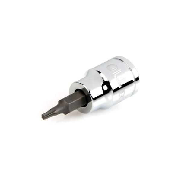 ・S2 steel bit is press-fit into the socket for a straight, permanent connection that can't loosen over time・Star-shaped ...