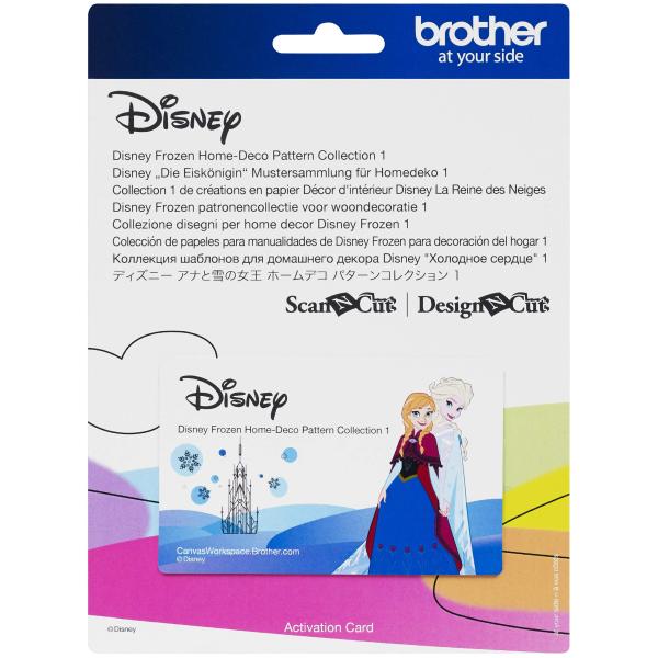 ・ディズニー付きクラフト：アンナとエルサのシルエット、遊び心のあるオラフデザイン、アレンドル城、冷凍にインスピレーションを得たボーダー、雪片など。 冷凍パーティー用品、ファブリックアップリケ、ペーパークラフト、グリーティングカード、DIYデ...