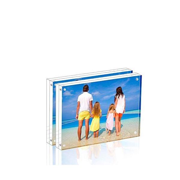 ・?MADE-IN-JAPAN ACRYLIC: Unlike others cheap extruded acrylic, Meetu acrylic picture frame is cast from MADE-IN-JAPAN ac...