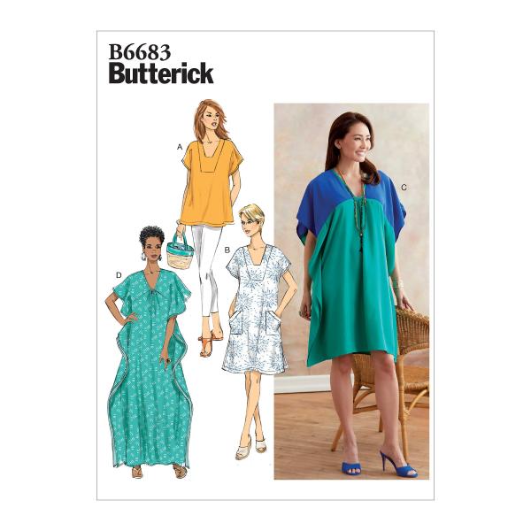 ・This Butterick sewing pattern packet comes with sewing templates, instructions, fabric recommendations, pattern pieces,...