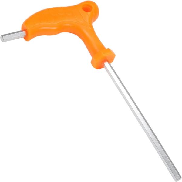 ・【Material】-The shaft of T Handle Hex Key Wrench is made of 45# steel, which is durable use.・【T-handle】-T-handle allen w...