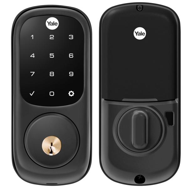 ・ロックのバックライト付きキーパッドにコードを入力して、鍵なしでドアのロックを解除します。 ボタンを押すか、自動再ロックを有効にすることで、ドアの後ろをロックします。・互換性のあるZ-Waveスマートホームやアラームシステムやアプリにロック...