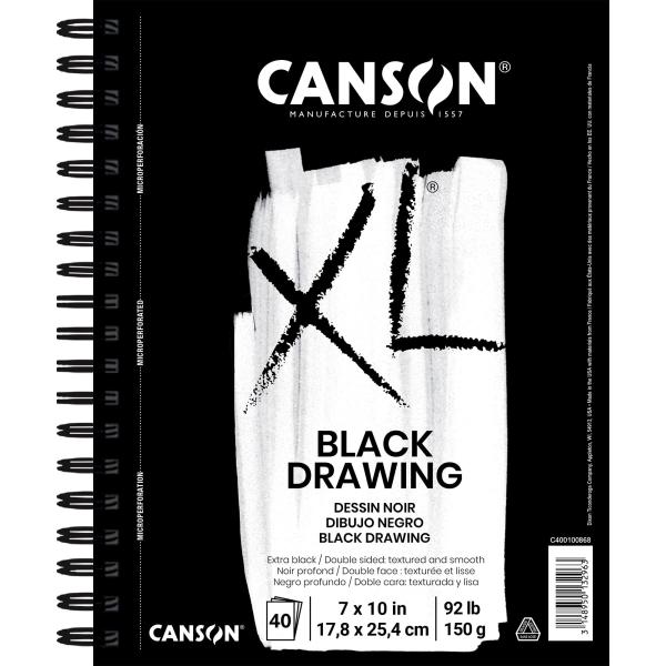 ・色鉛筆、アクリルマーカー、不透明なペンとインク、ガッシュ、パステルに最適。・最高品質の顔料と色あせに強い染料で、アートワークに長持ちします。・Cansonのカラーライン紙製。・各パッドに7インチ x 10インチの用紙40枚。・90ポンド。...