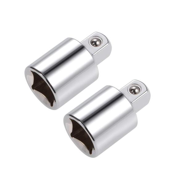 ・【SIZE】1/2" (F) drive tools to 3/8" (M) drive sockets.・【CR-V STEEL】Made from heat treated chrome vanadium steel with chr...