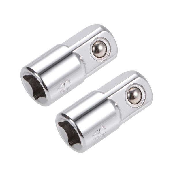 ・【SIZE】1/4" (F) drive tools to 3/8" (M) drive sockets.・【CR-V STEEL】Made from heat treated chrome vanadium steel with chr...