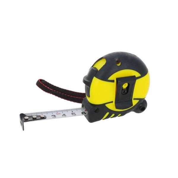 ・【Dimension】- 3m / 9.8ft Tape Measure; Tape material: Steel; Case Material: Plastic;Accuracy: 1mm・【High Quality】- Metric...
