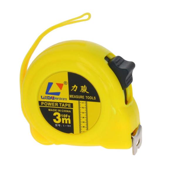・【Dimension】- 3m / 9.8ft Tape Measure; Tape material: Steel; Case Material: Plastic;Accuracy: 1mm・【High Quality】- Metric...
