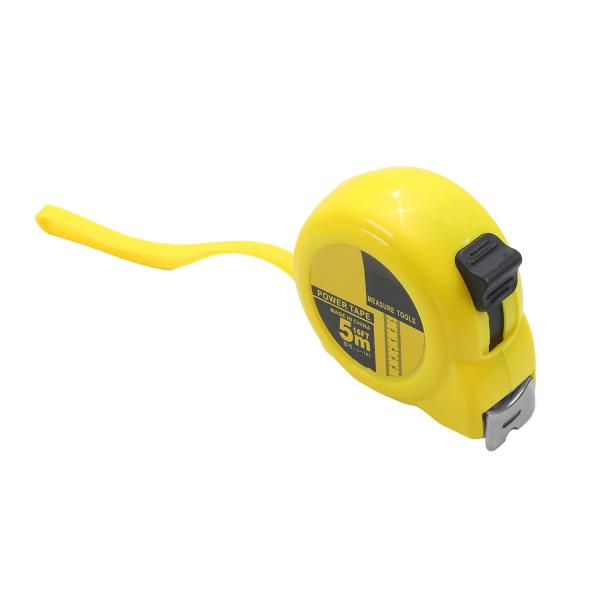 ・【Dimension】- 5m / 16.4ft Tape Measure; Tape material: Steel; Case Material: Plastic・【High Quality】- Metric scale,mark c...
