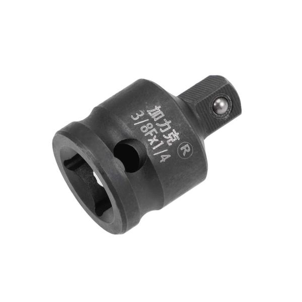 ・[Size] - Connect 3/8" (F) drive tools to 1/4" (M) drive sockets.・[CR-MO Steel] - Black chrome molybdenum steel provides...