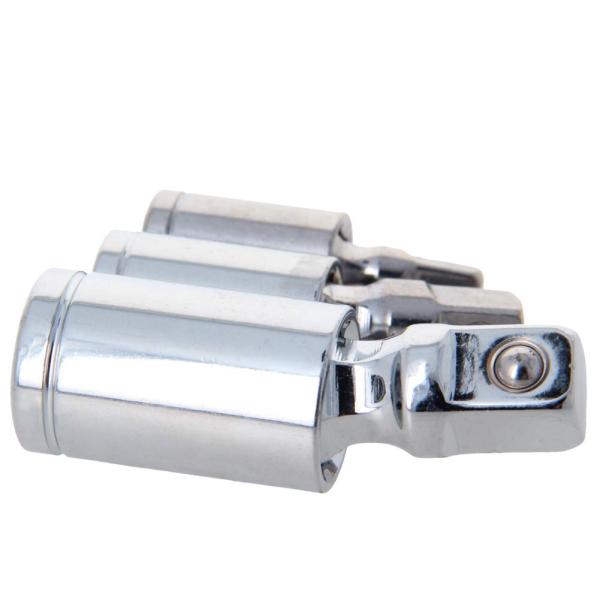 ・【You Will Get】- This Socket Adapter Set Includes 1/4-inch, 3/8-inch, and 1/2-inch drives. Each adapter has a 45° direct...