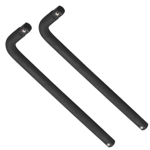 ・【Parameter】-1/2" Square Socket.Total length:300mm.・【Material】-Made of Chrome-molybdenum steel, anti-corrosion and durab...