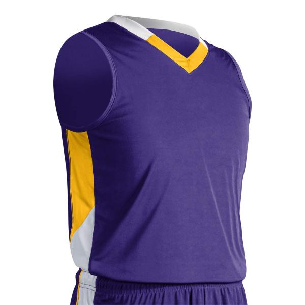 ・DESIGN: This basketball jersey is designed with contrasting color inserts and piping for a professional look.・LIGHTWEIG...