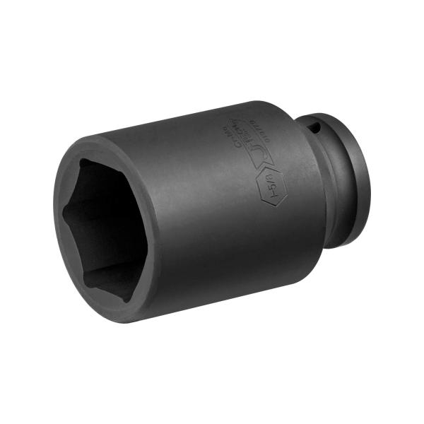 ・Cr-Mo ALLOY STEEL - Cr-Mo deep impact socket features with added strength, higher working temperatures and corrosion re...