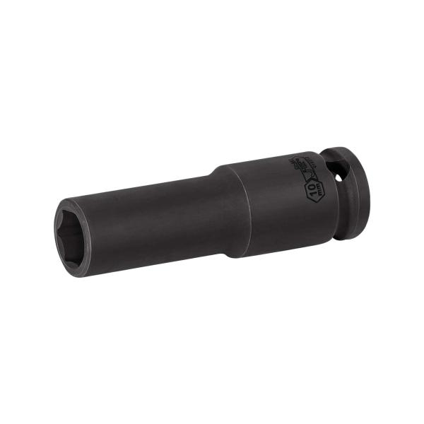 ・Cr-Mo ALLOY STEEL - Cr-Mo deep impact socket features with added strength, higher working temperatures and corrosion re...