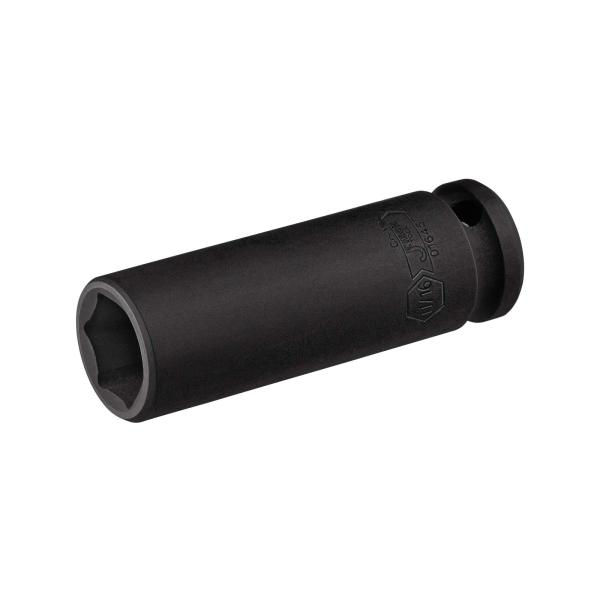 ・Cr-Mo ALLOY STEEL - Cr-Mo deep impact socket features with added strength, higher working temperatures and corrosion re...