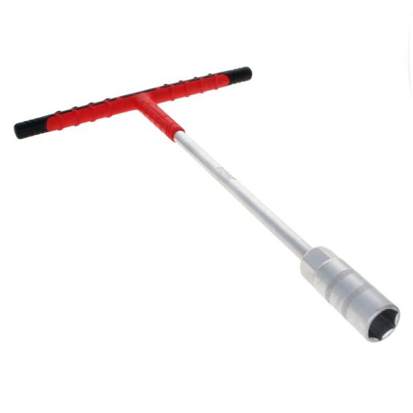 ・【Size】- 16mm T-handle wrench.・【Material】- Chrome vanadium steel construction for strength and durability. Sandblasted c...