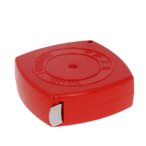 ・【Dimension】- 6.6ft / 2m long measurement tape；Tape material: steel; Accuracy: 1mm・【High Quality】- Metric scale，Mark cle...