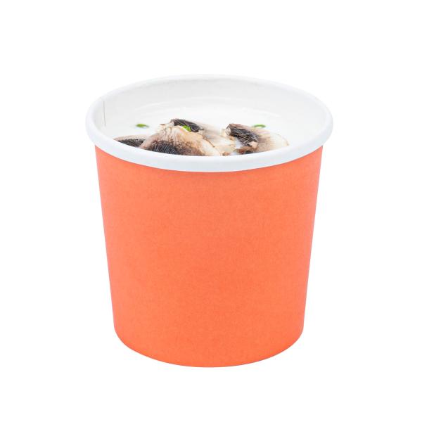 ・DURABLE CONSTRUCTION: Equipped with a durable base and sturdy walls, these paper soup cups easily contain hefty portion...