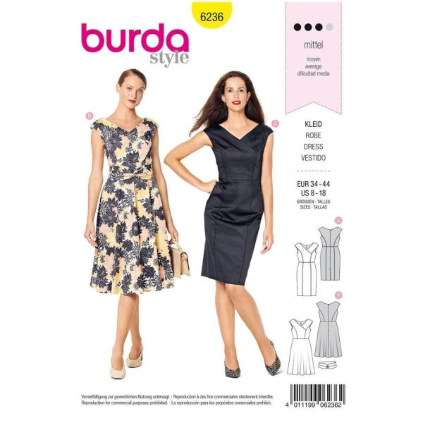 ・Size: A (8-10-12-14-16-18)・This is a sewing pattern not a completed product. It gives you the information and instructi...