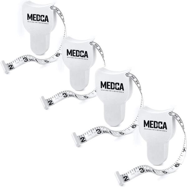 ・BONUS - PACK OF 4! GET AN ACCURATE MEASUREMENT EVERY TIME: Because the product has a MEDca Tape Measure you'll be able ...