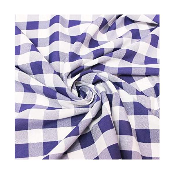 ・Start your next project with this beautiful, high quality Gingham Check Print! This textured Heavy weight 100% Polyeste...