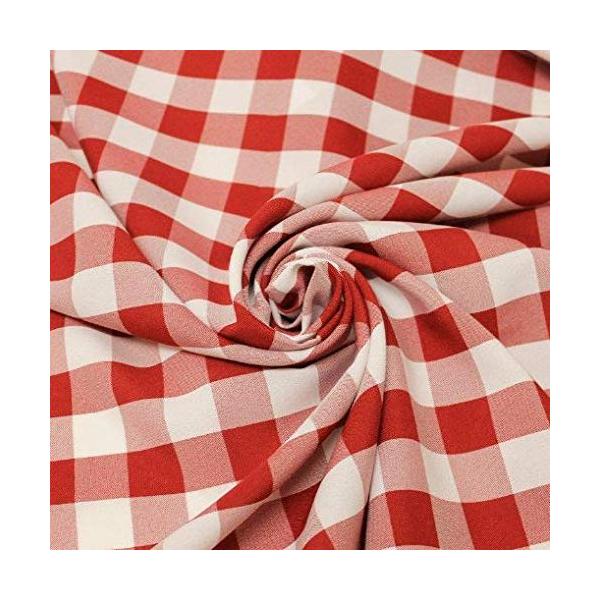 ・Start your next project with this beautiful, high quality Gingham Check Print! This textured Heavy weight 100% Polyeste...