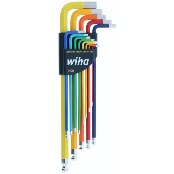 ・Bright-bold Color Coding for quick and easy identification・Durable L-Key Holder for organization and security・Wiha prem...