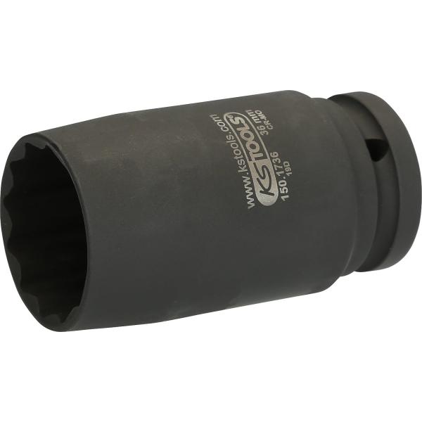 ・商品名:Drive shaft impact socket 12point, thin walled, 3/4", 36mm・型番:150.1736