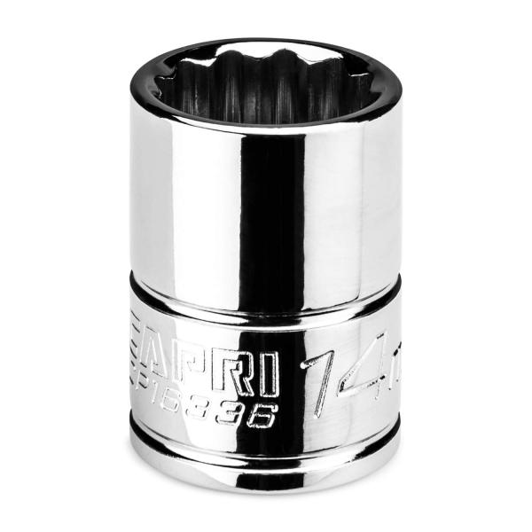 ・プロフェッショナルから信頼されているCapri Toolsの高性能ソケットは、手元にある仕事に必要なものです。・プレミアムクロムバナジウム鋼 当社独自の熱処理プロセスで強化し、より多くのトルクに耐えます。・完璧な MaxChrome メッ...