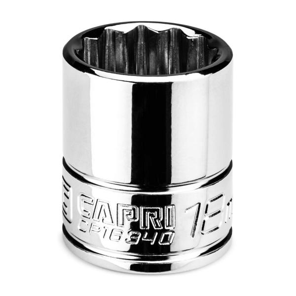 ・プロフェッショナルから信頼されているCapri Toolsの高性能ソケットは、手元にある仕事に必要なものです。・プレミアムクロムバナジウム鋼 当社独自の熱処理プロセスで強化し、より多くのトルクに耐えます。・完璧な MaxChrome メッ...