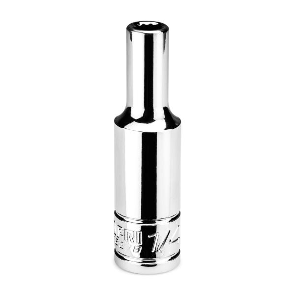 ・プロフェッショナルから信頼されているCapri Toolsの高性能ソケットは、手元にある仕事に必要なものです。・プレミアムクロムバナジウム鋼 当社独自の熱処理プロセスで強化し、より多くのトルクに耐えます。・完璧な MaxChrome メッ...