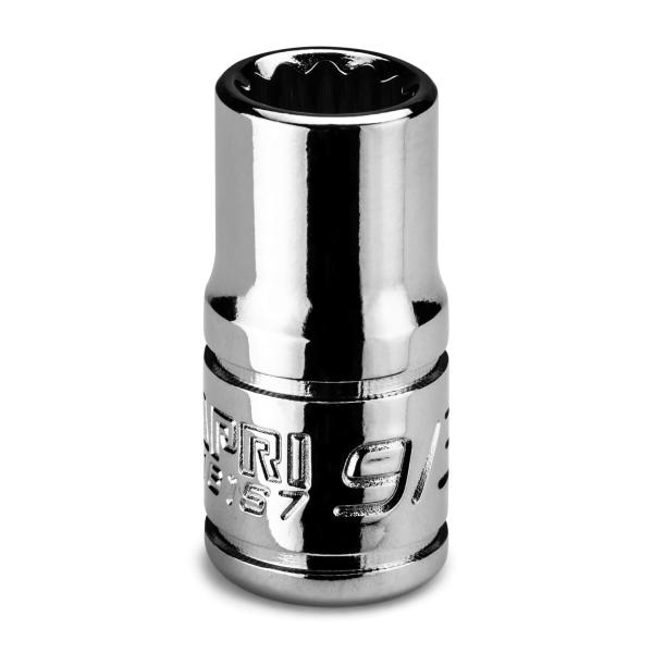 ・プロフェッショナルから信頼されているCapri Toolsの高性能ソケットは、手元にある仕事に必要なものです。・プレミアムクロムバナジウム鋼 当社独自の熱処理プロセスで強化し、より多くのトルクに耐えます。・完璧な MaxChrome メッ...