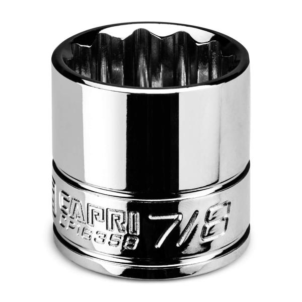 ・プロフェッショナルから信頼されているCapri Toolsの高性能ソケットは、手元にある仕事に必要なものです。・プレミアムクロムバナジウム鋼 当社独自の熱処理プロセスで強化し、より多くのトルクに耐えます。・完璧な MaxChrome メッ...