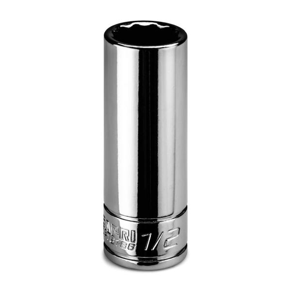 ・プロフェッショナルから信頼されているCapri Toolsの高性能ソケットは、手元にある仕事に必要なものです。・プレミアムクロムバナジウム鋼 当社独自の熱処理プロセスで強化し、より多くのトルクに耐えます。・完璧な MaxChrome メッ...