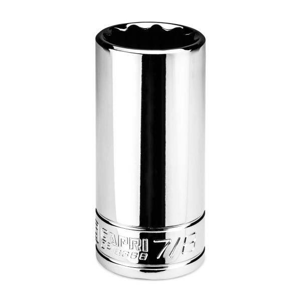 ・プロフェッショナルから信頼されているCapri Toolsの高性能ソケットは、手元にある仕事に必要なものです。・プレミアムクロムバナジウム鋼 当社独自の熱処理プロセスで強化し、より多くのトルクに耐えます。・完璧な MaxChrome メッ...