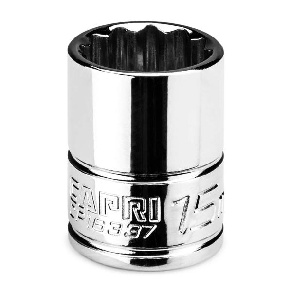 ・プロフェッショナルから信頼されているCapri Toolsの高性能ソケットは、手元にある仕事に必要なものです。・プレミアムクロムバナジウム鋼 当社独自の熱処理プロセスで強化し、より多くのトルクに耐えます。・完璧な MaxChrome メッ...