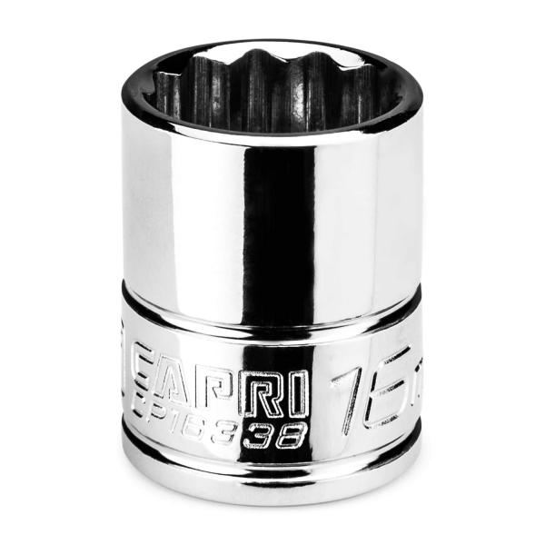 ・プロフェッショナルから信頼されているCapri Toolsの高性能ソケットは、手元にある仕事に必要なものです。・プレミアムクロムバナジウム鋼 当社独自の熱処理プロセスで強化し、より多くのトルクに耐えます。・完璧な MaxChrome メッ...