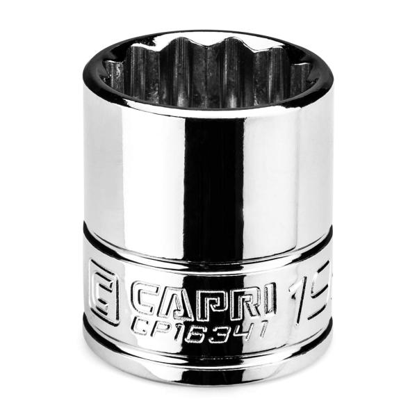 ・プロフェッショナルから信頼されているCapri Toolsの高性能ソケットは、手元にある仕事に必要なものです。・プレミアムクロムバナジウム鋼 当社独自の熱処理プロセスで強化し、より多くのトルクに耐えます。・完璧な MaxChrome メッ...