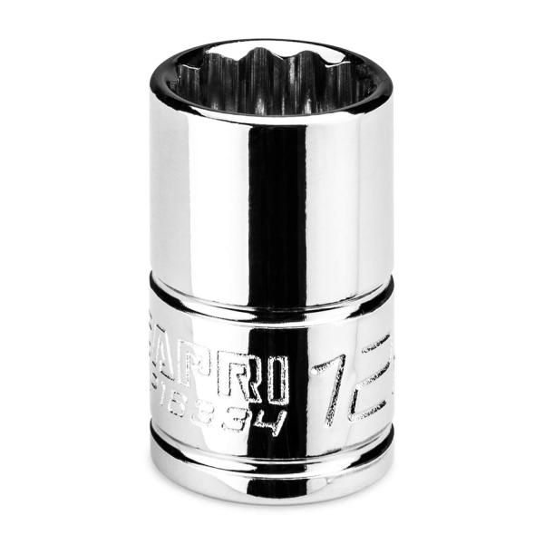 ・プロフェッショナルから信頼されているCapri Toolsの高性能ソケットは、手元にある仕事に必要なものです。・プレミアムクロムバナジウム鋼 当社独自の熱処理プロセスで強化し、より多くのトルクに耐えます。・完璧な MaxChrome メッ...