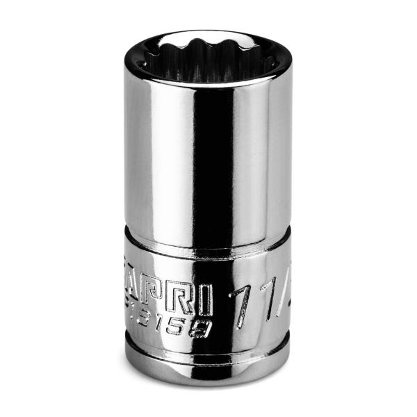 ・プロフェッショナルから信頼されているCapri Toolsの高性能ソケットは、手元にある仕事に必要なものです。・プレミアムクロムバナジウム鋼 当社独自の熱処理プロセスで強化し、より多くのトルクに耐えます。・完璧な MaxChrome メッ...