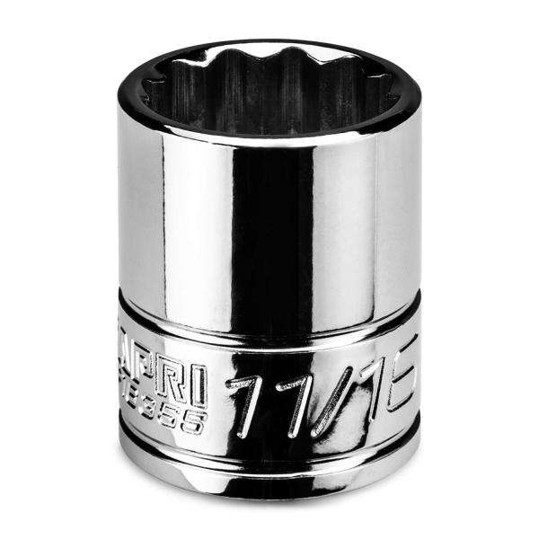 ・プロフェッショナルから信頼されているCapri Toolsの高性能ソケットは、手元にある仕事に必要なものです。・プレミアムクロムバナジウム鋼 当社独自の熱処理プロセスで強化し、より多くのトルクに耐えます。・完璧な MaxChrome メッ...