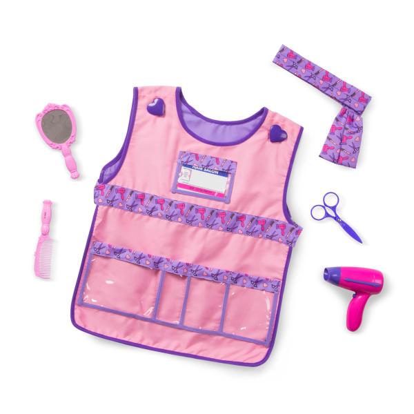 ・Young stylists can brush, comb, cut and curl with this set・High-quality fabrics and construction ensure durability・Incl...