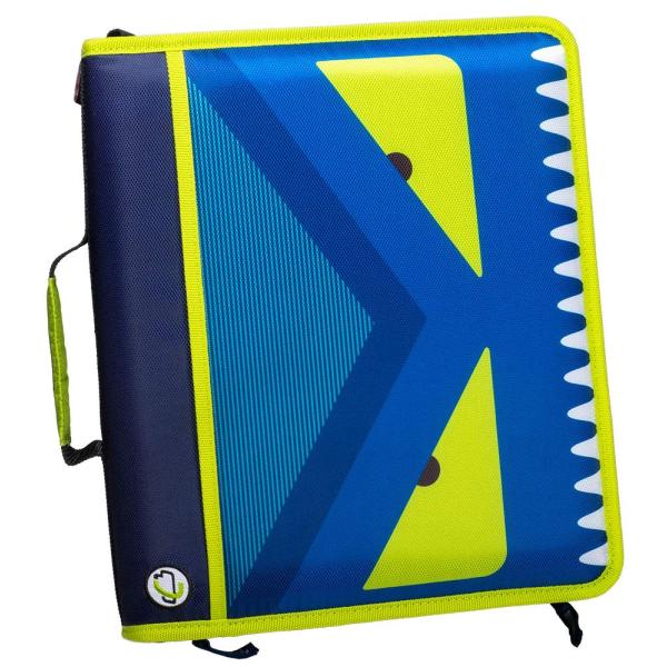 ・ORGANIZATION: Unique Z-shape design features two binders in one, with double-sided 1.5-inch D-rings to keep papers, ass...