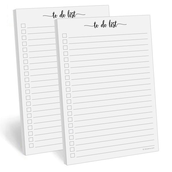 ・SUPERIOR QUALITY: This daily to do list 2-pack is designed and made in the USA with superior quality materials. Great f...