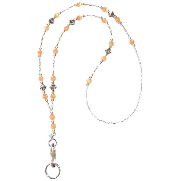 ・Beaded ID badge holder - beautiful jewelry lanyard necklace adds style and class. Displays your ID badge clearly; beaut...