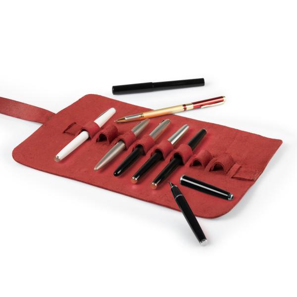 ・EXQUISITE LEATHER CRAFTSMANSHIP - Londo Leather Pen and Pencil Case is crafted with high quality, genuine cowhide leath...