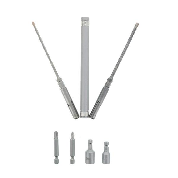 ・7-Piece set for up to 25% savings・Diablo made carbide hammer bits withstand impact and high heat applications, dramatic...