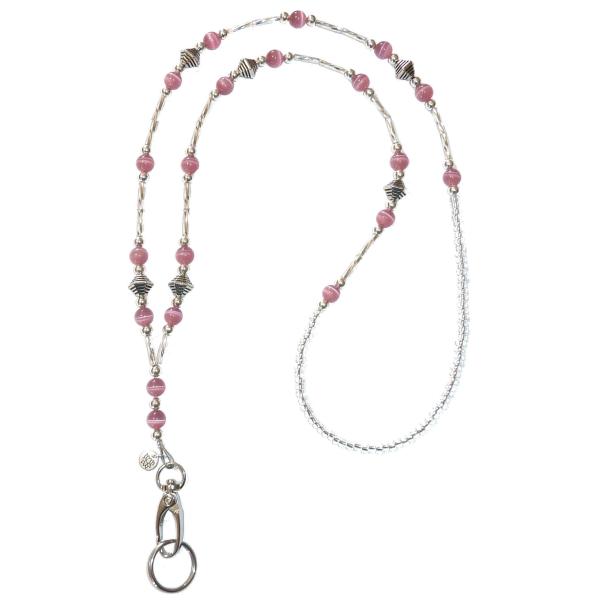 ・Beaded ID badge holder - beautiful jewelry lanyard necklace adds style and class. Displays your ID badge clearly; beaut...