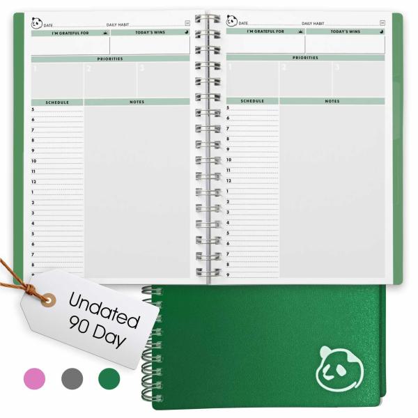 ・Stay focused and organized with this undated daily planner, designed to boost productivity and support ADHD-friendly ro...