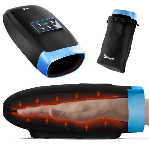 ・HAND PAIN RELIEF - Enjoy the therapeutic relief that the Lifepro hand massager offers - with the pressure point release...